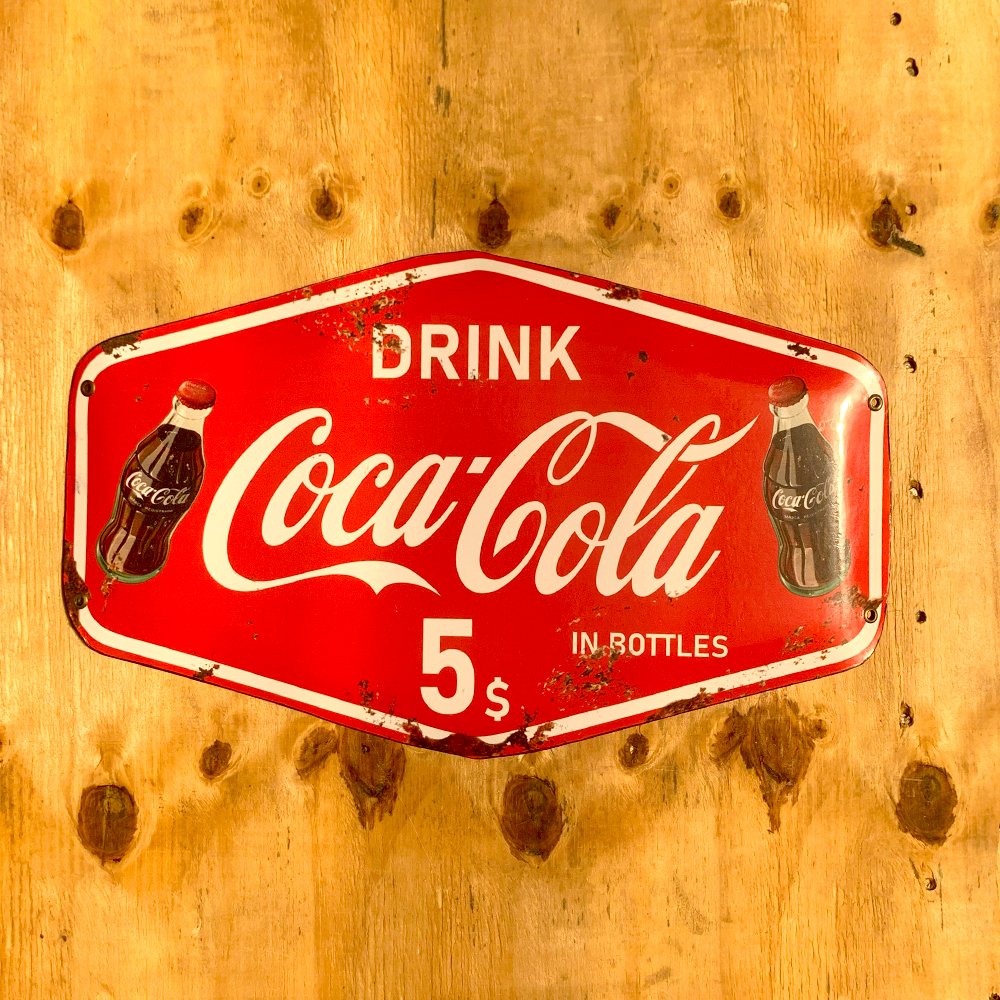 Cartel Chapa 25x40cm «COCA COLA» | Fire Chile